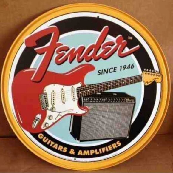 Fender | Underwear & Socks | Fender Guitar Crew Socks Novelty Print ...